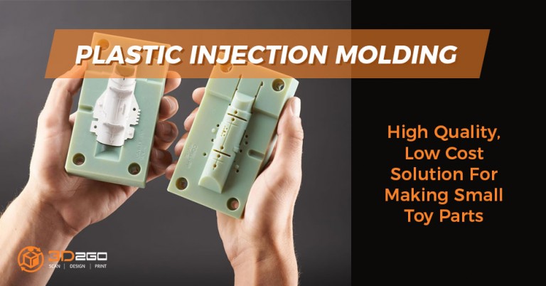 Plastic Injection Molding For Making Small Toy Parts - 3D2GO ...