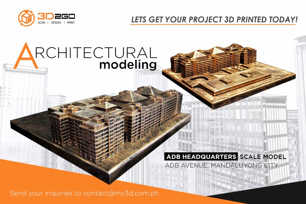 3D Print Your Architectural Scale Models - 3D2GO Philippines | 3D ...