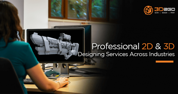 Professional 3D Designing Services For Industries | 3D2GO Philippines